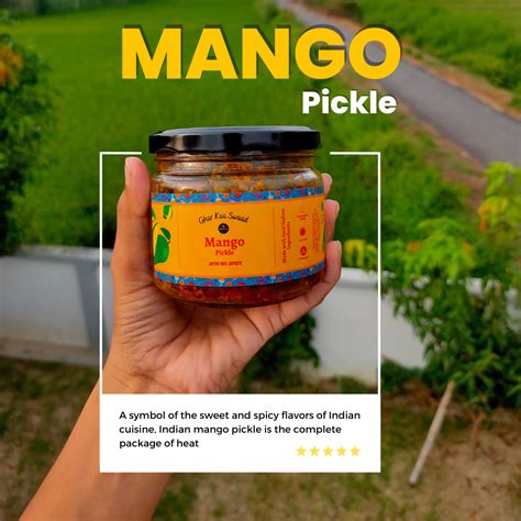 Homemade Mango Pickle Chatkaar