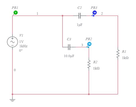 RC Filter Multisim Live