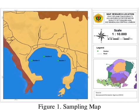 Figure 1 From Phytoplankton Diversity As A Bioindicator For Water Quality Of Tanjung Aan Sez
