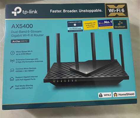 Tp Link Ax5400 Router Computers And Tech Parts And Accessories Networking On Carousell