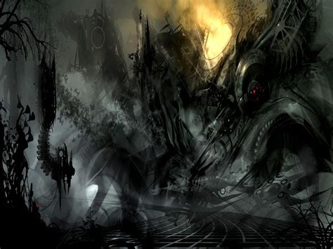 Dark Abstract Art