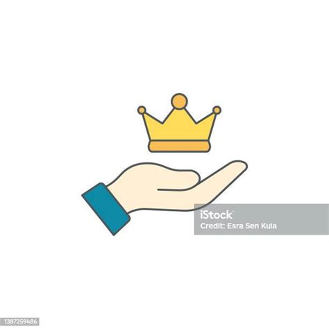 편집 가능한 스트로크가 있는 프리미엄 멤버십 플랫 라인 아이콘 고급에 대한 스톡 벡터 아트 및 기타 이미지 고급 조직된