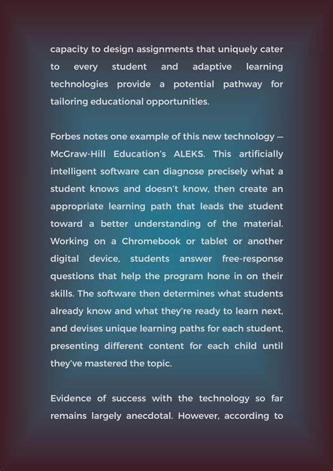 Adaptive Learning Pdf