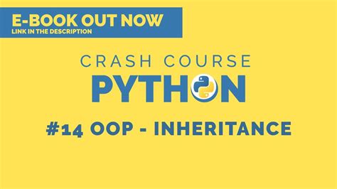 🐍 python 3 crash course 2020 14 inheritance youtube