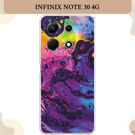 Силиконовый чехол на Infinix Note 30 4G / Инфиникс Ноте 30 4G ACID ...