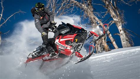 Polaris Snowmobile Snow