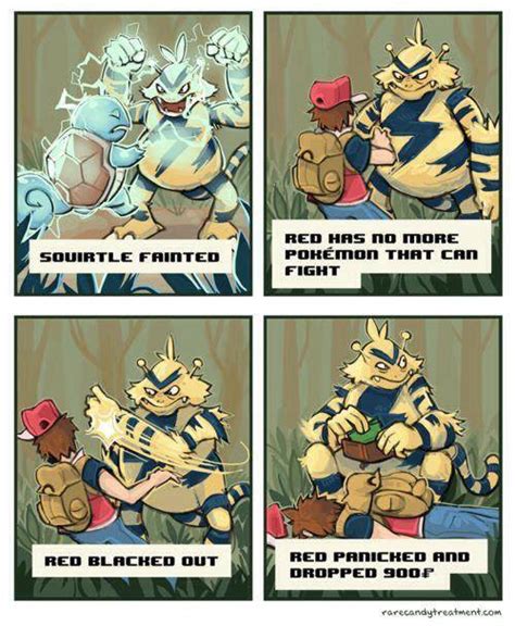You Blacked Out R Pokemon