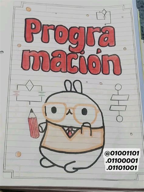 Carátula Programación En 2025 Portada De Tecnologia Caratulas Para