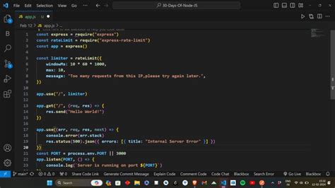 Biswajit Sahoo On Linkedin 30daysofnodejs Scalerdiscord Scaleracademy Nodejs Codingchallenge