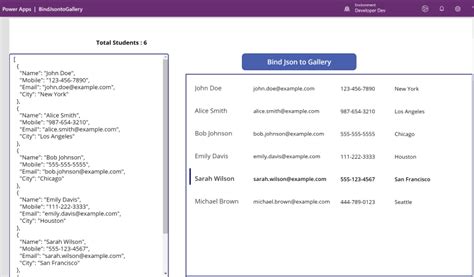 Canvas App Power Fx Parse And Bind Json Collection To Gallery