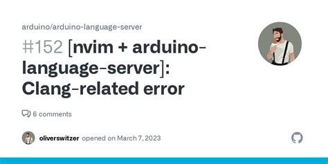 Nvim Arduino Language Server Clang Related Error · Issue 152