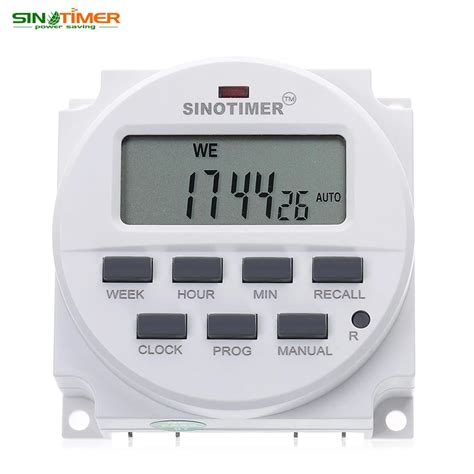 Sinotimer 12v Control Power Timer Dc Timer Switch Control 7 Days