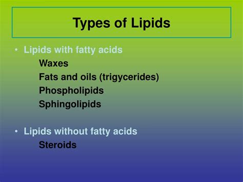 PPT Lipids Fats Oils PowerPoint Presentation Free Download ID 2656309