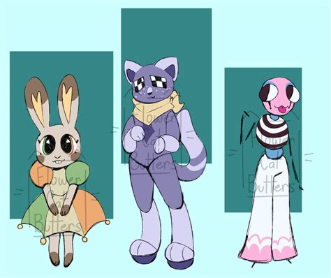 [closed] More Tadc Inspired Adopts By Flowercatbutters On Deviantart