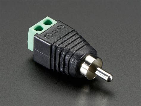 Rca Composite Video Audio Male Plug Terminal Block The Pi Hut