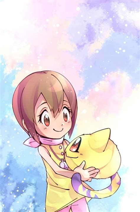 Kari Nyaromon Digimon Emblemas Digimon Kero Sakura