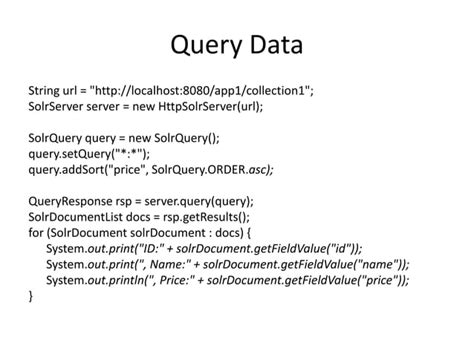 introduction apache solr 4 4 ppt