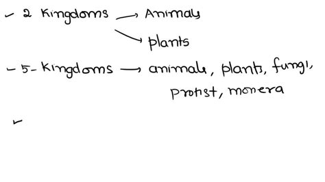 Solved Explain How Modern Classification Is Different From Linnaeus