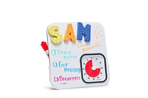TIME TIMER MOD WITH DRY ERASE BOARD 60 MINUTE VISUAL COUNTDOWN TIMER WITH MAGNETIC WHITEBOARD