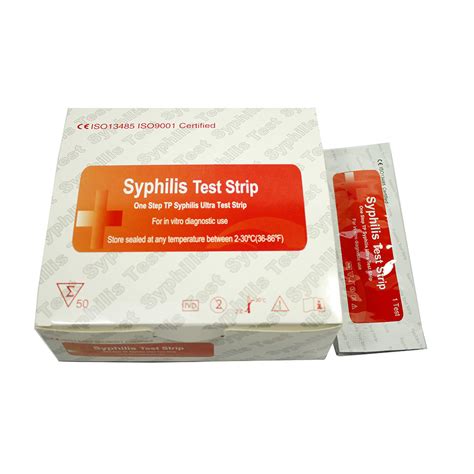Accurate Diagnostic Rapid Test Kit Syphilis Whole Blood Easy Test