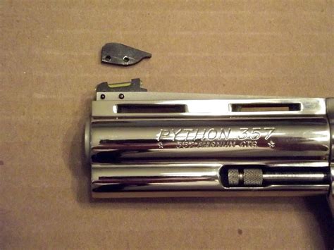 Python Fiber Optic Sight Colt Forum