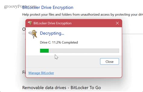 How To Disable Or Suspend Bitlocker On Windows 11