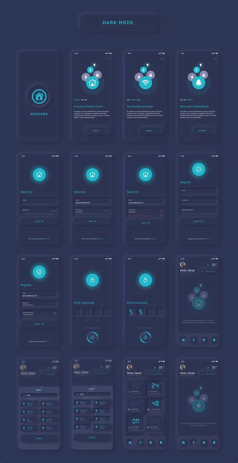 Neohome Ui Kit Smart Home App Neumorphism Ui Kit Ios Paid Neohome Paid Ui Kit Splash