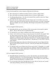 Midterm 1 Solution Guide 1 Pdf Midterm 1 Solution Guide Physics 104 Spring 2023 2 As You Go