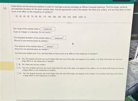 Solved Listed Below Are The Amounts Dollars It Costs For