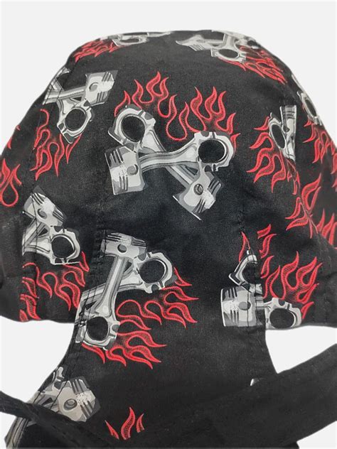 Flame Spanner Graphic Cotton Hat Bold Fiery Accessory Aelfric Eden Global Street Wear