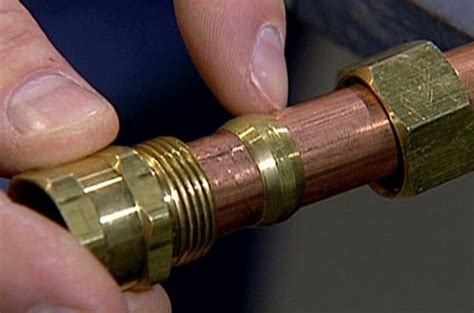 How To Make A Compression Joint A Guide To Plumbing System Joints