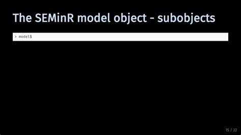 Sem In R Basics Estimating A Pls Sem