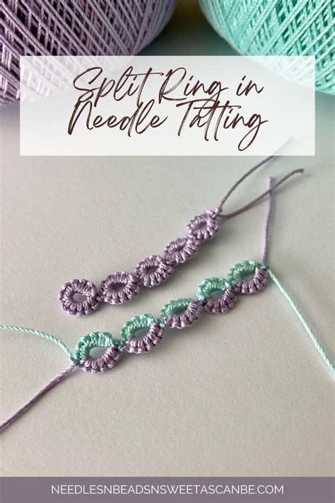 Needle Tatting Tutorial Needle Tatting Patterns Needle Tatting Tutorial Tatting Tutorial
