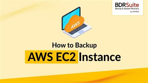 How To Backup Aws Ec2 Instance Using Bdrsuite Vembu Technologies