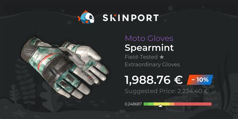 Moto Gloves Spearmint Field Tested Csgo Skinport