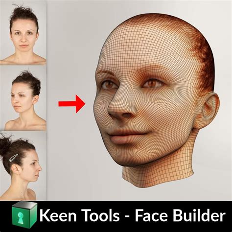 Reconstruct A Face From Just A Few Photos With Face Builder R3dmodeling