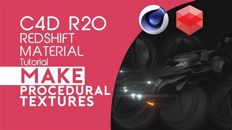 redshift for cinema 4d making your own materials beginner tutorial