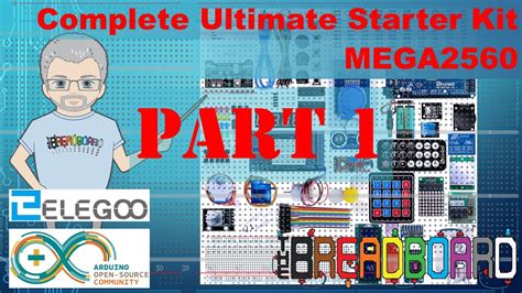 ultimate arduino mega2560 starter kit from elegoo part 1 youtube
