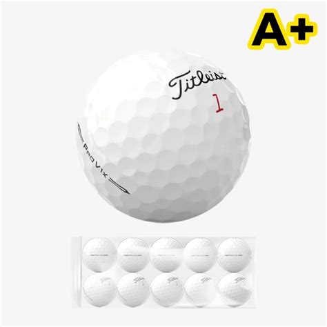 A급 타이틀리스트 Pro V1andv1x 혼합 로스트볼 10개입 크리션골프마켓