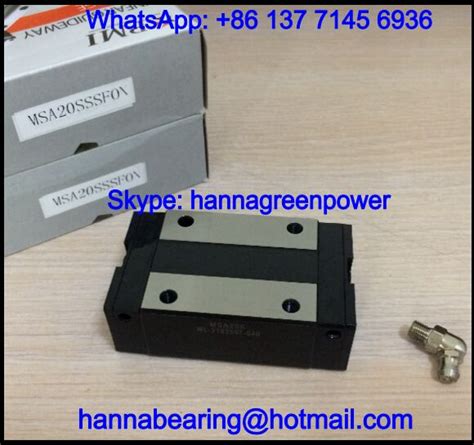 MSA25 Linear Guideway Block Slide Carriage 33 5x48x81 6mm MSA25 Bearing 33 5x48x81 6 SMART