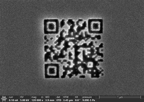 Worlds Smallest Qr Code Is So Tiny Its Invisible To The Human Eye