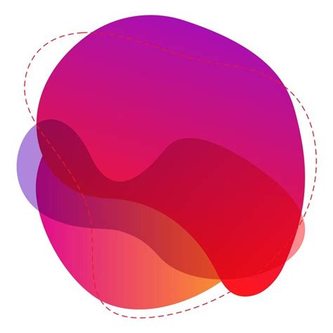 Premium Vector Abstract Liquify Fluid Shape Gradient Color Background