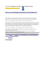 CIS Lab Assignment Techincal Project Business Website Download Instant Solution Docx