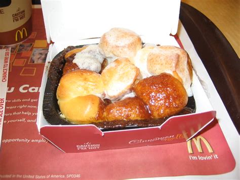 Mcdonalds Cinnamon Melts John Steffen