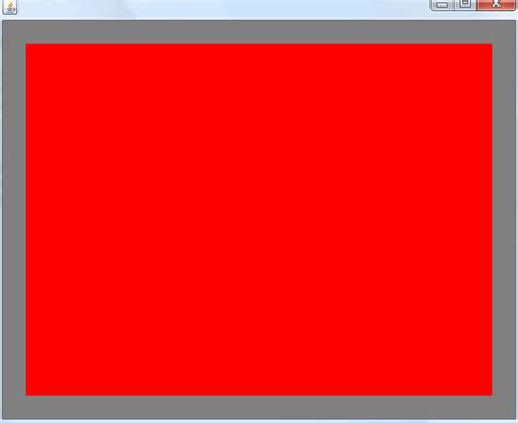 Swing Creating A Gray Space Around A JPanel In Java Stack Overflow