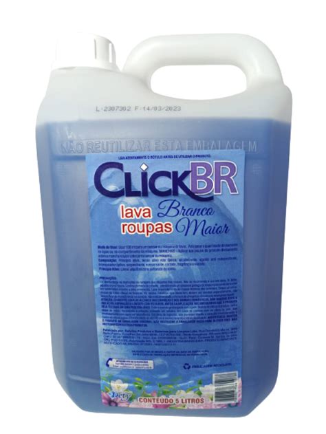 Detergente Lava Roupa Branco Maior Clickbr 5l Dety Safebrand
