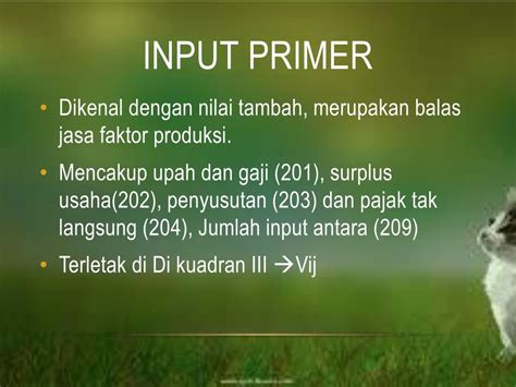 PPT Penyusunan Tabel Input Output PowerPoint Presentation Free