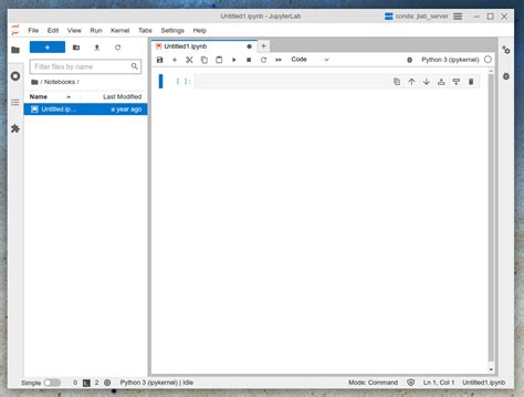 JupyterLab First Python Notebook Documentation