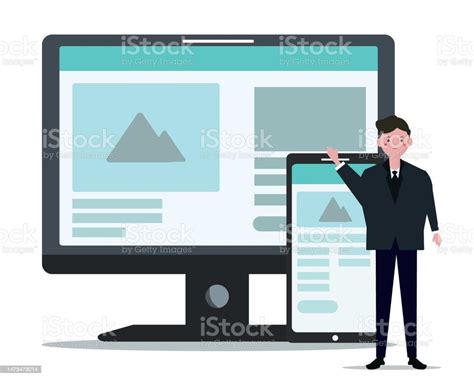 Software Development Concept Businessman Project Manager Engineer And