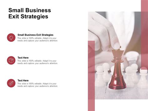 Small Business Exit Strategies Ppt Powerpoint Presentation Layouts